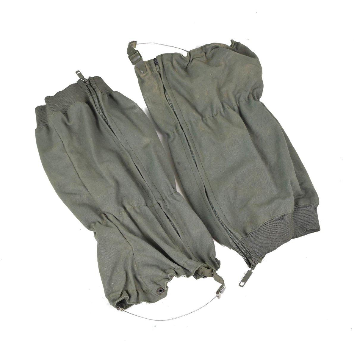 French military combat gaiters Olive Vintage NEW