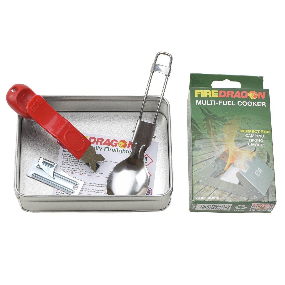Camping solid fuel cooker set compact outdoor cooking set by BCB ...