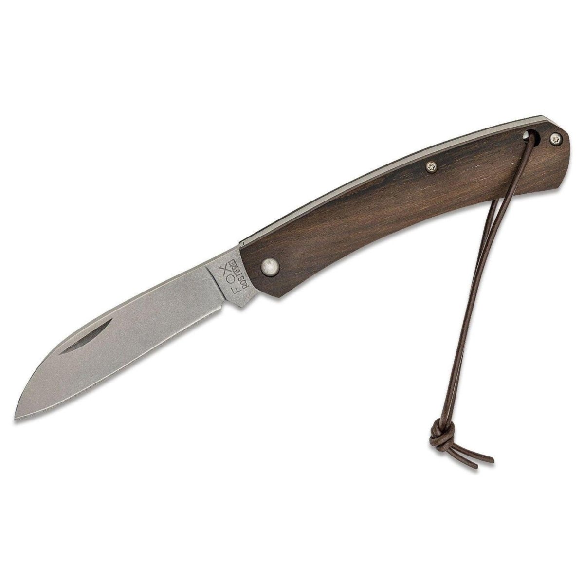 Segel-Klappmesser von Fox Knives – Ziricote-Griff aus Edelstahl - GoMilitar