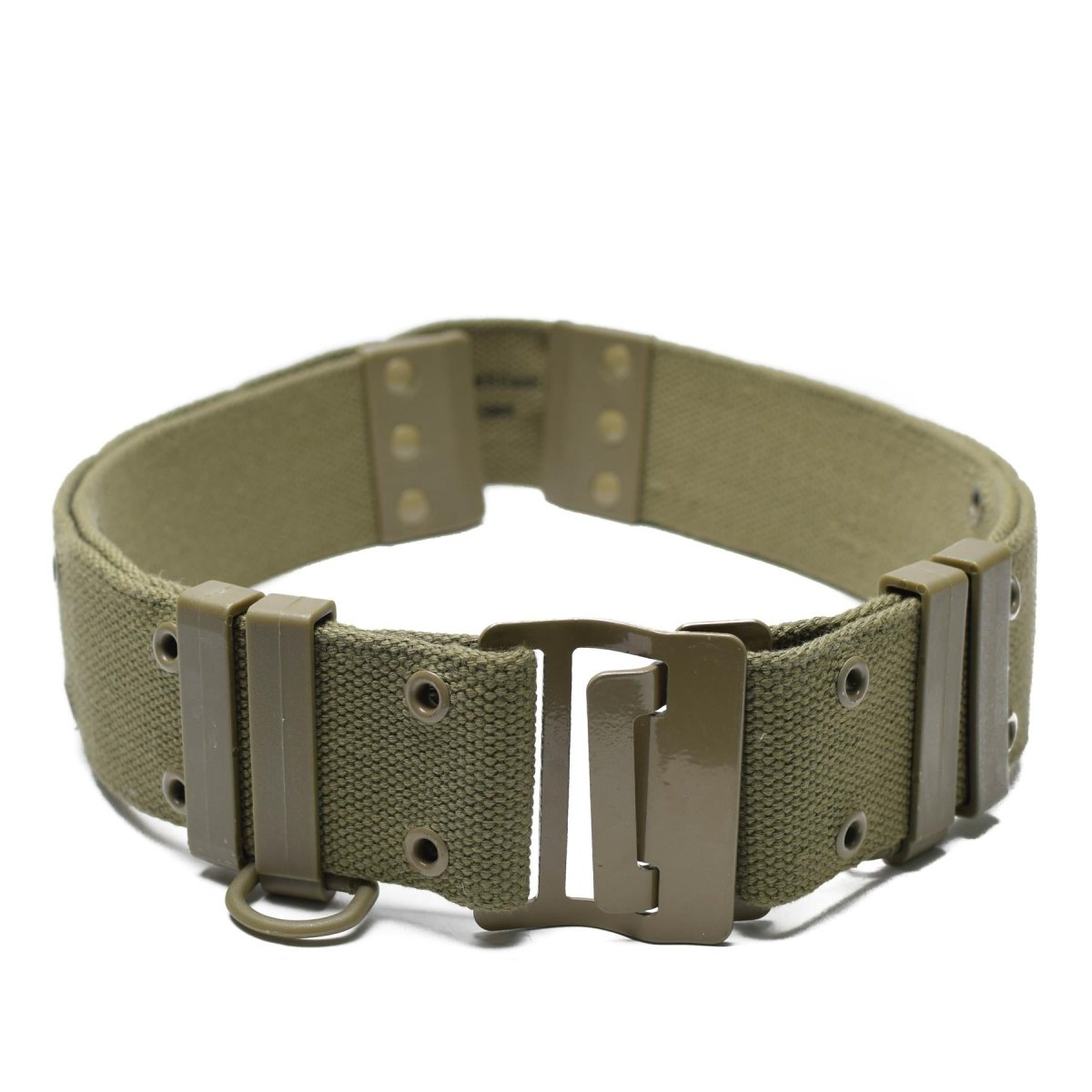 Military combat belt French army tactical khaki adjustable heavy duty ...