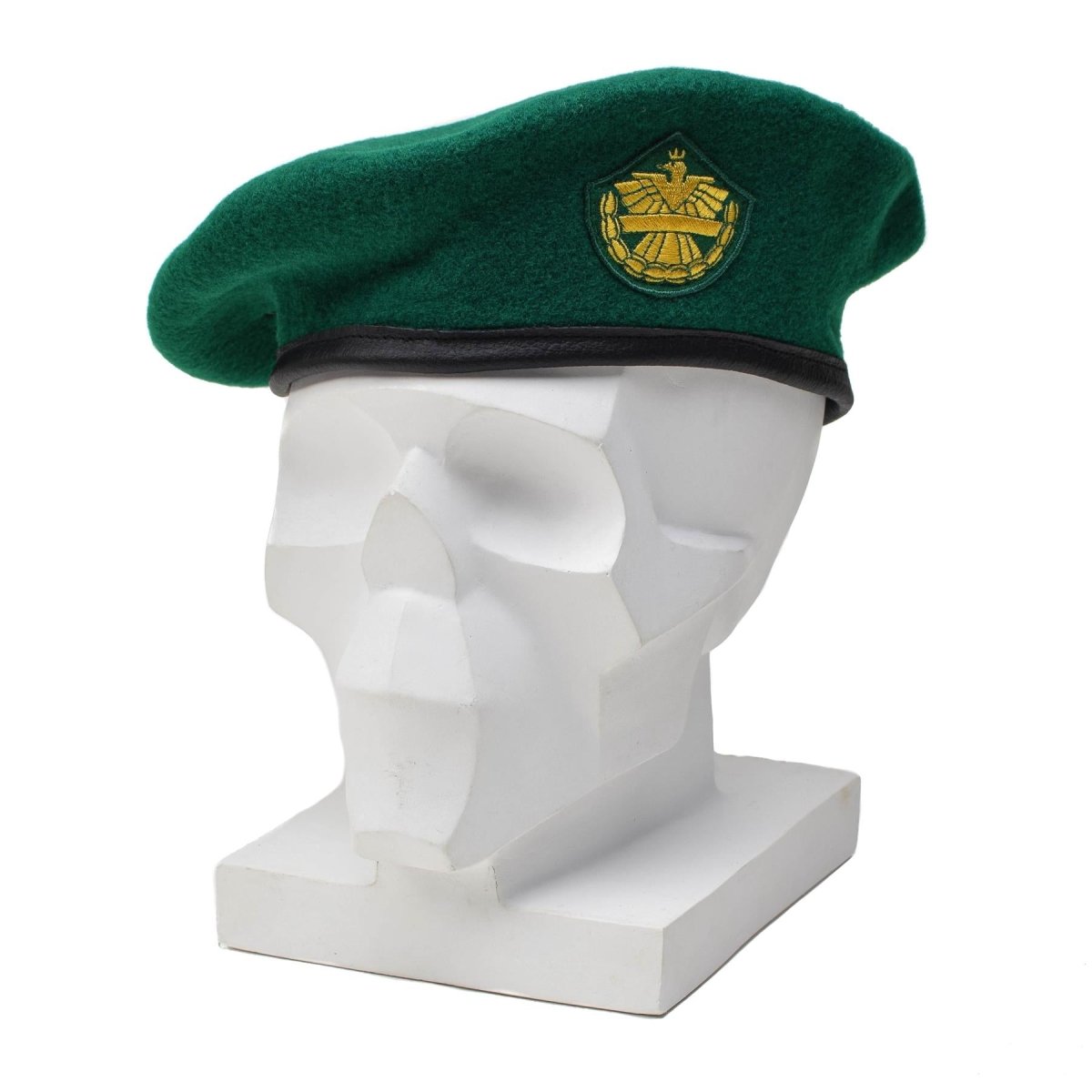 Austrian military wool beret green army headwear parade cap NEW - GoMilitar