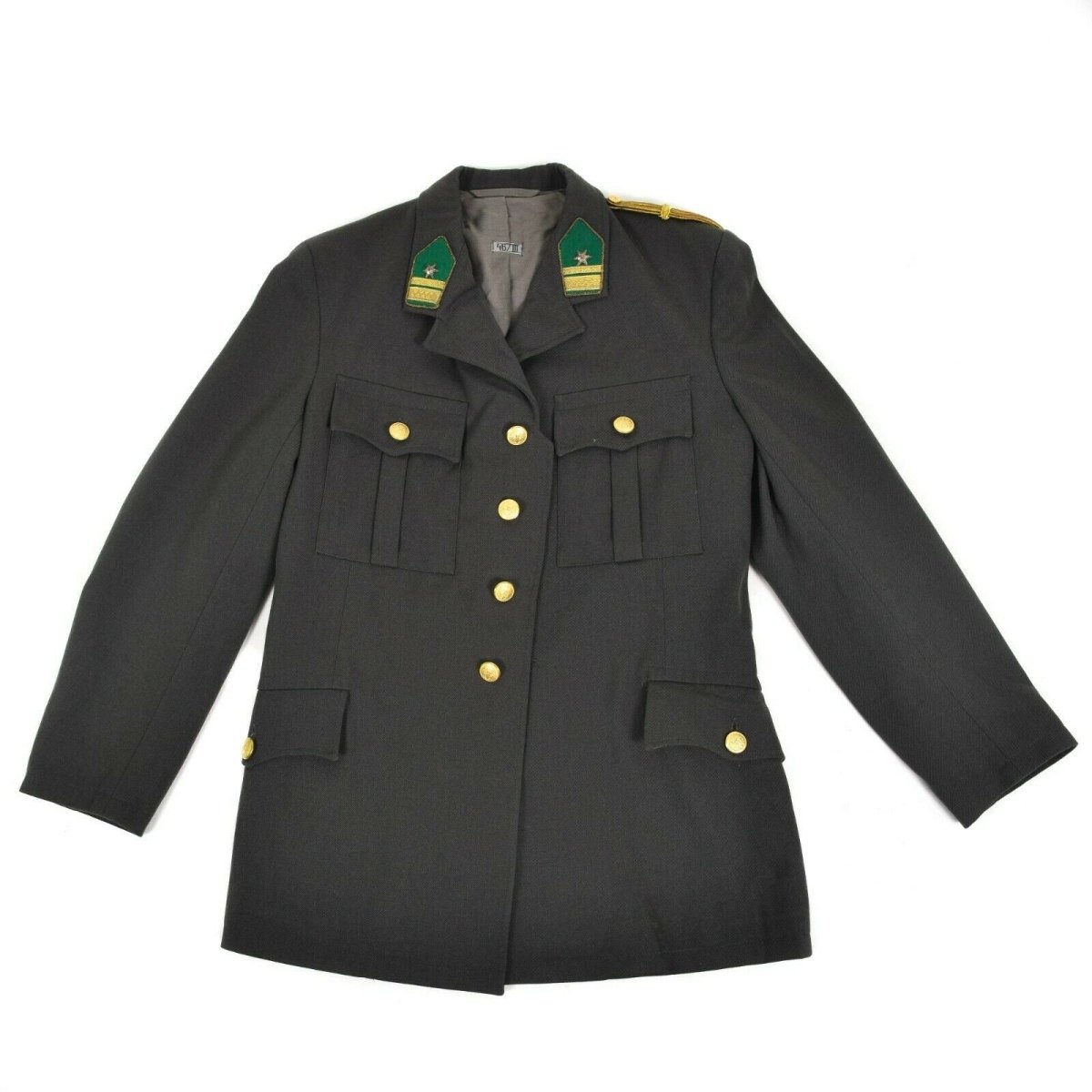 Original Austrian Army Formal Jacket Military Surplus Gray - GoMilitar