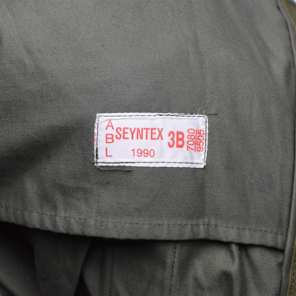 Genuine Belgian Military Surplus Parka Olive Waterproof NEW - GoMilitar