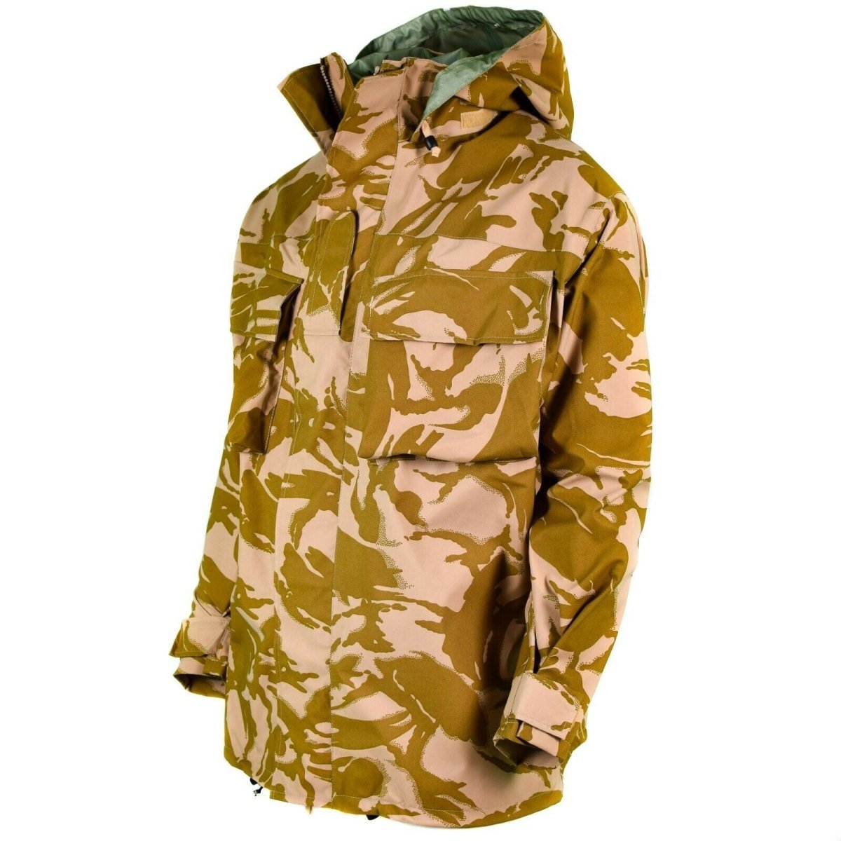 Desert field jacket Genuine British army combat jacket desert camo MVP ...