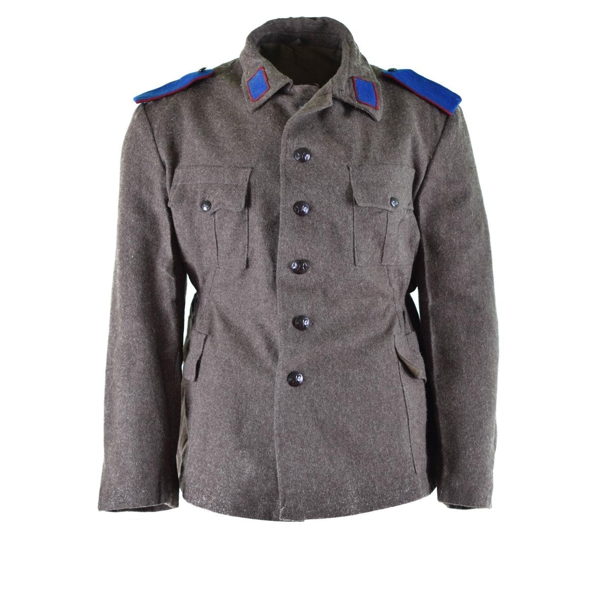 VINTAGE WOOL JACKET GENUINE BULGARIAN ARMY MILITARY-ISSUE SURPLUS ...