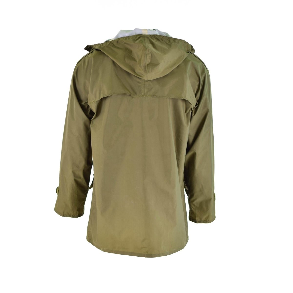 Danish military rain jacket waterproof wet weather hooded raincoat ...