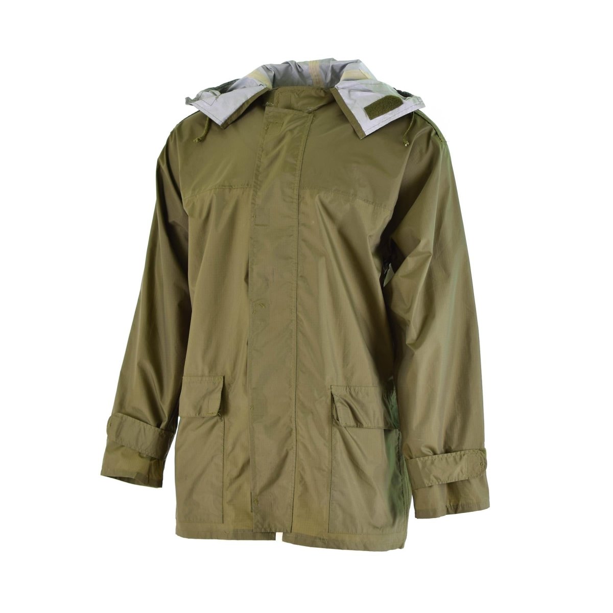 Danish military rain jacket waterproof wet weather hooded raincoat ...