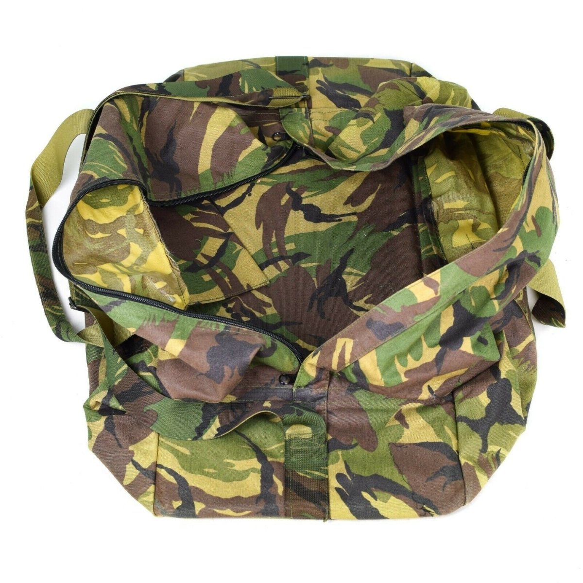 Military weekend bag Genuine Dutch army DPM woodland Carrier pouch pack ...