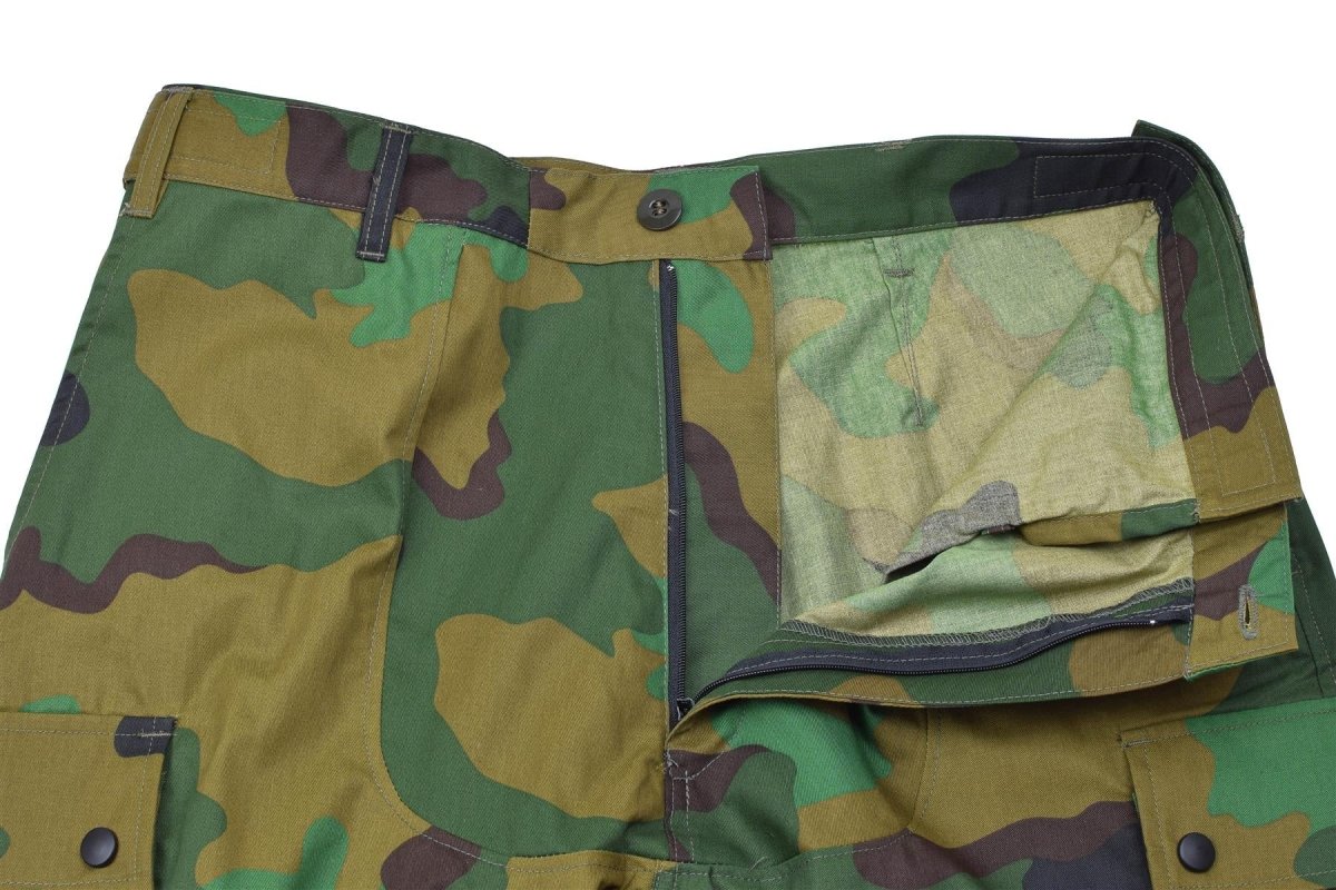 Military jungle pants Genuine Dutch tactical reinforced combat trousers ...
