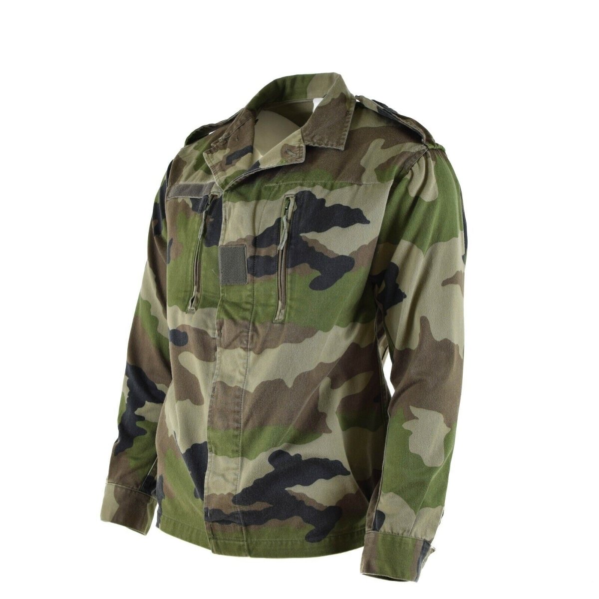 French military surplus Genuine army F2 combat jacket fatigue CE camo ...