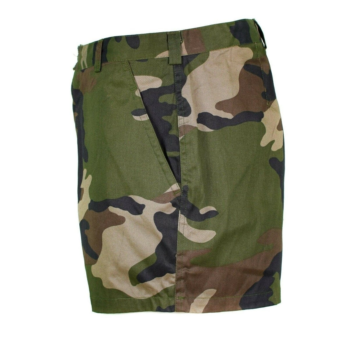 Genuine French army shorts F1 CCE camo military surplus NEW - GoMilitar
