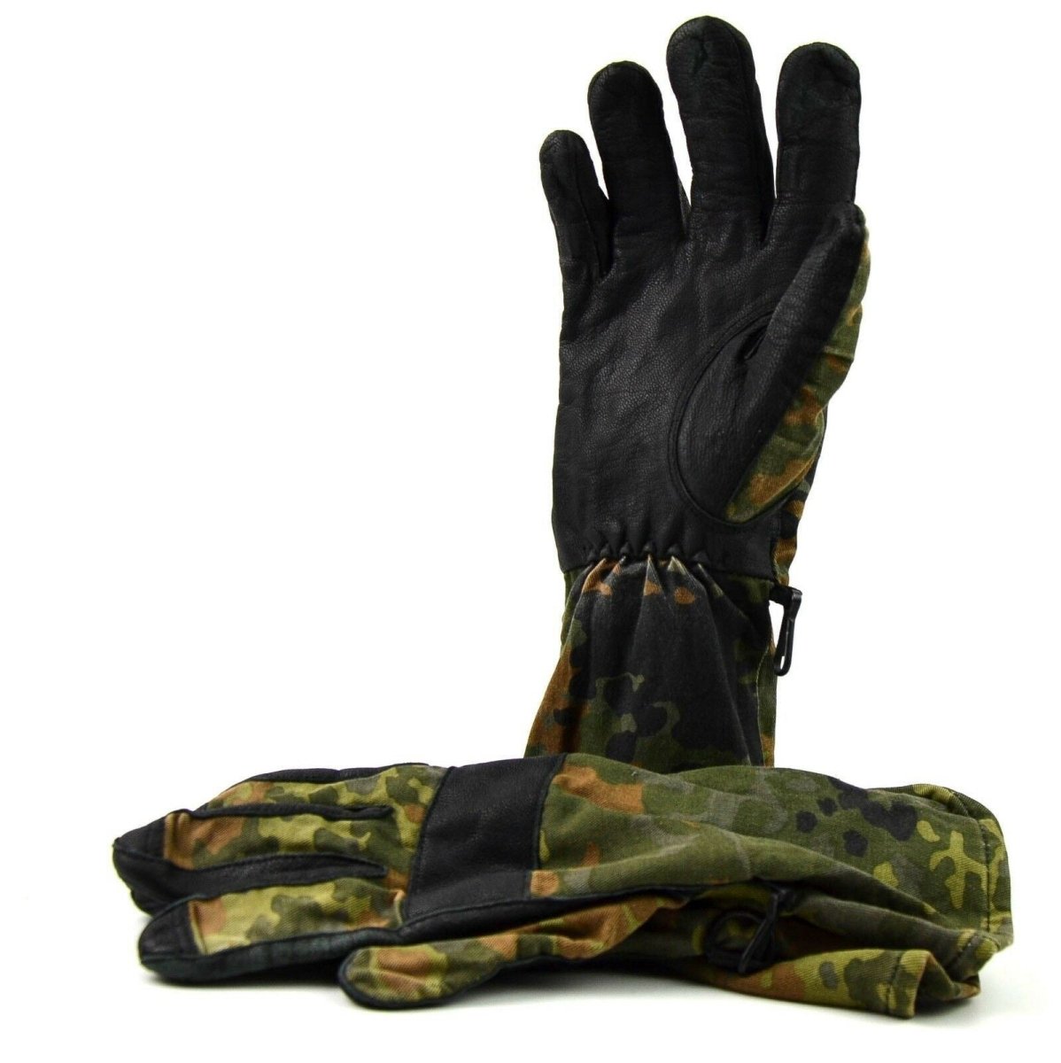 Flecktarn gloves genuine German army camo combat gloves BW military ...