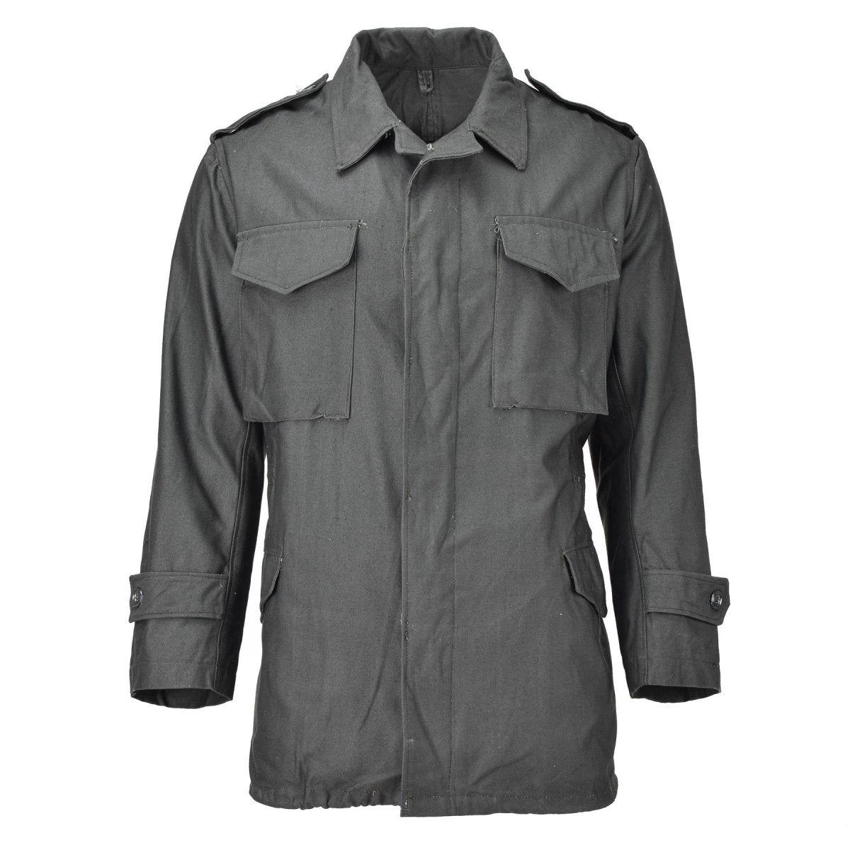 M65 field jacket genuine Greek Army M65 unlined jacket grey work ...