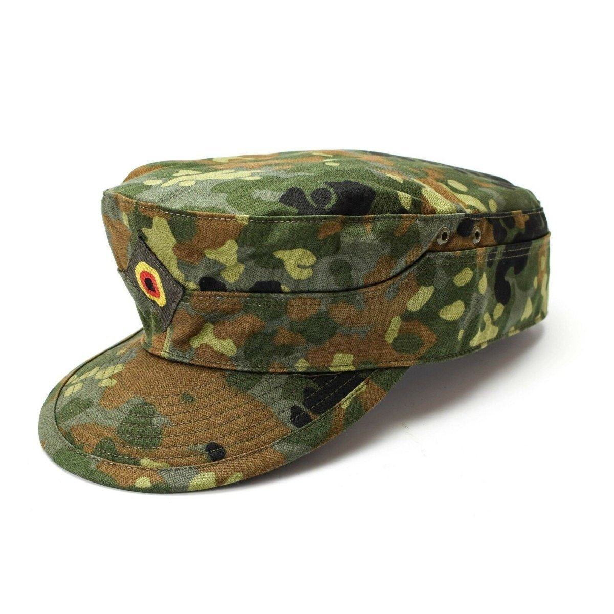 German field cap Genuine Original army Flecktarn BW woodland camo ...