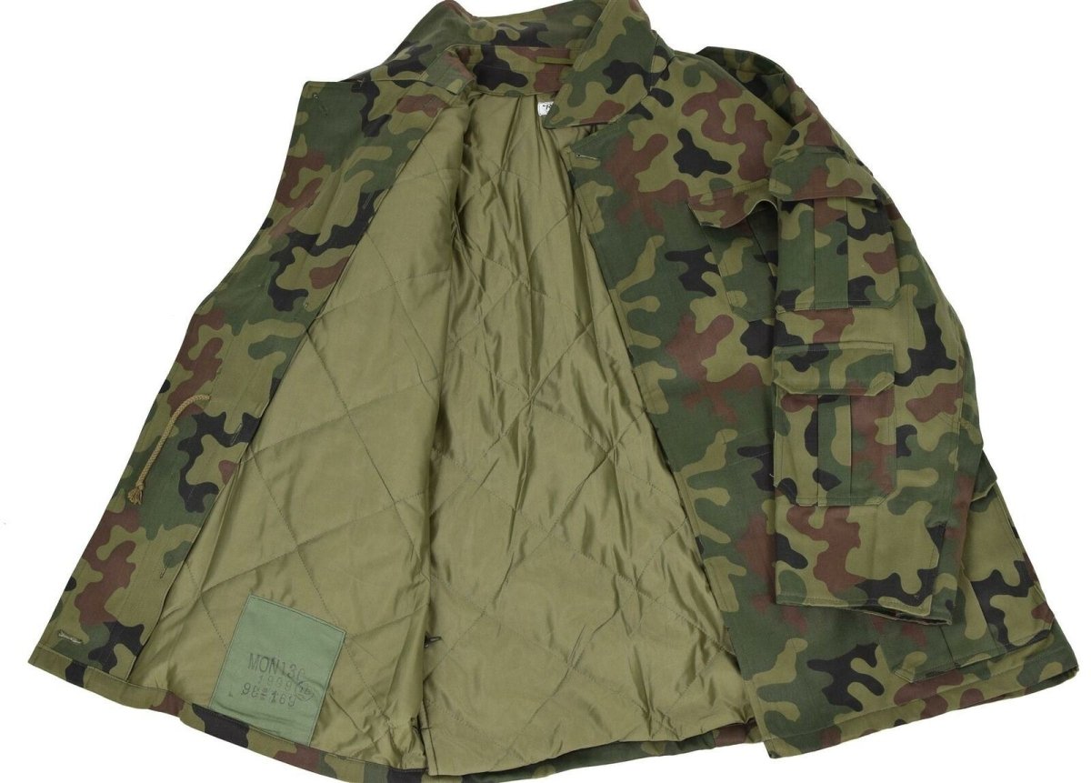 Polish military parka genuine army panther camo military jacket combat ...