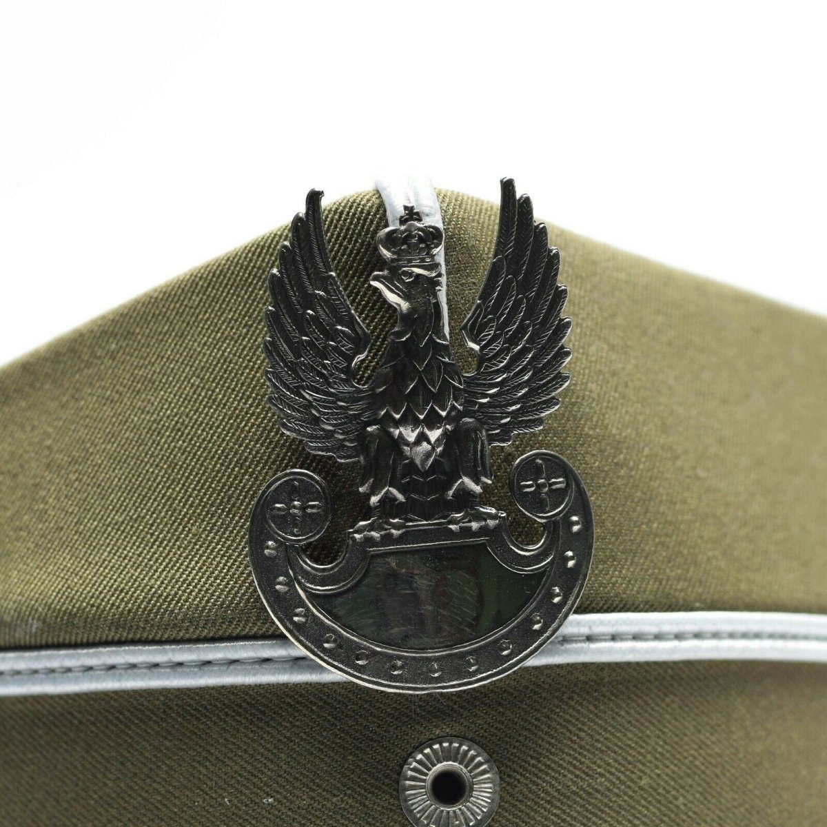 Officer peaked cap Genuine Polish military visor hat Poland army ...
