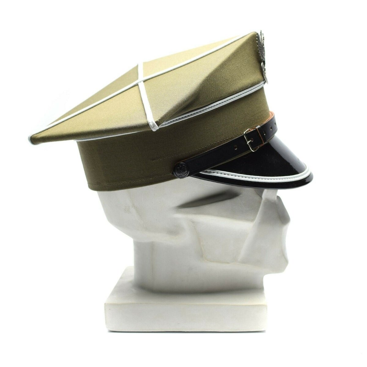 Officer peaked cap Genuine Polish military visor hat Poland army ...