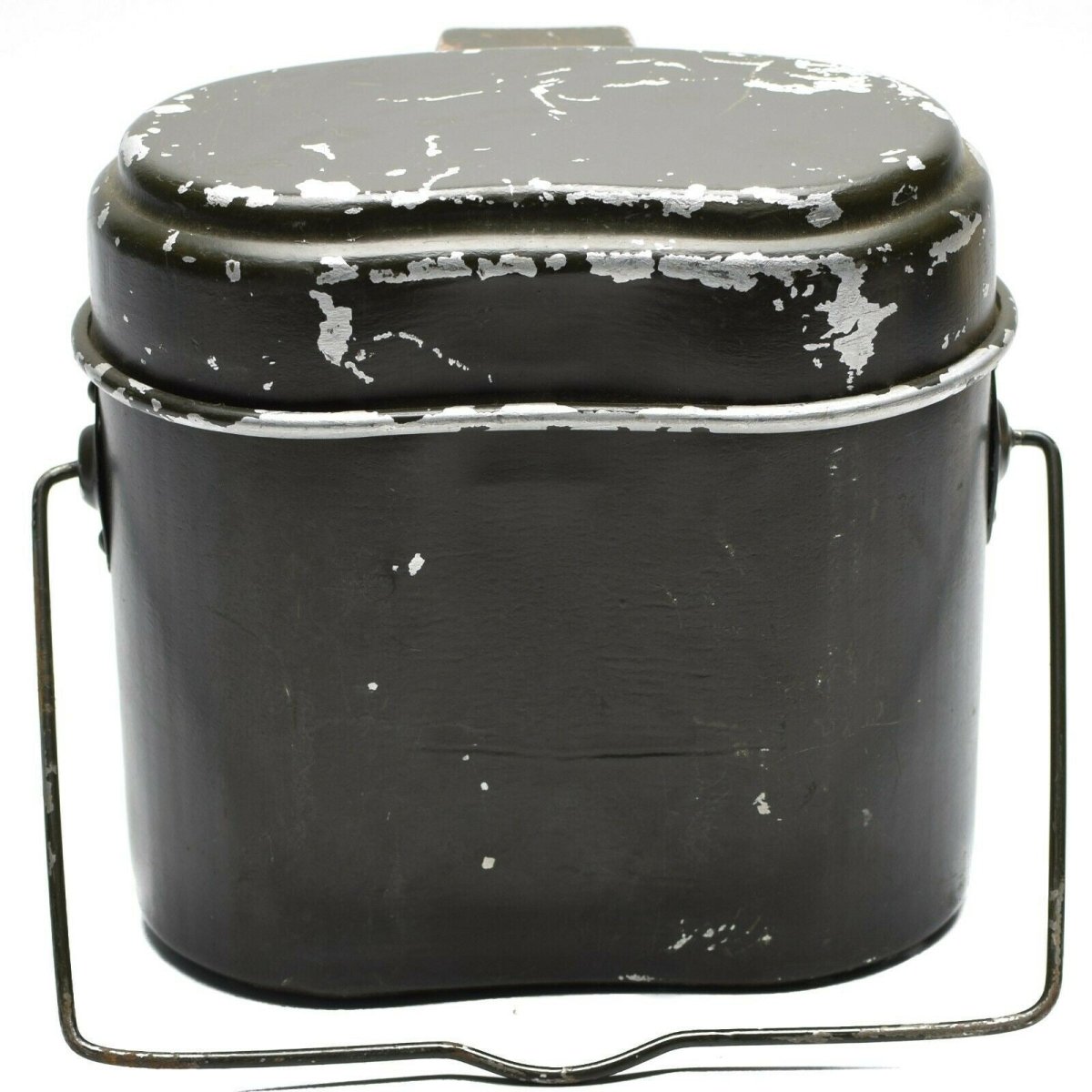 Genuine Romanian Army mess kit. Aluminium military bowler pot - GoMilitar