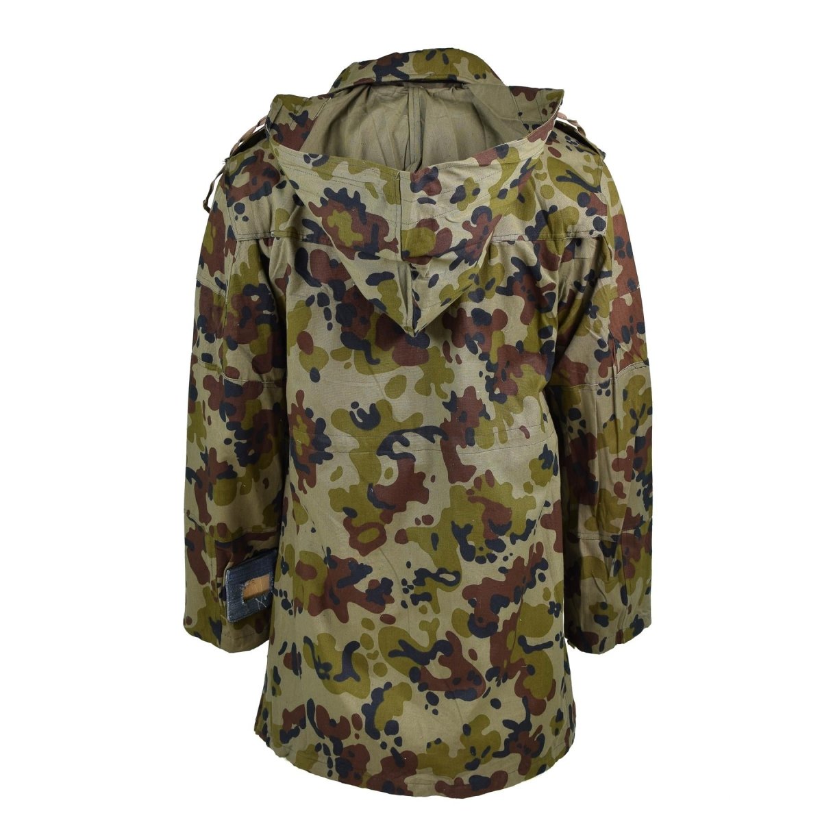 Army cold weather parka genuine Romanian Parka M93 combat camo leaf BDU ...