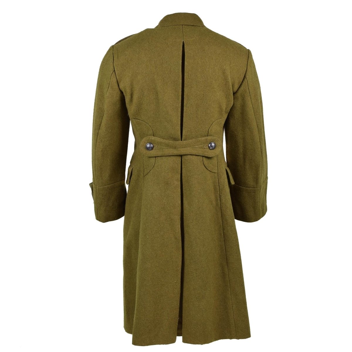 Vintage military coat Genuine Romanian Trench Coat Military Army Wool ...