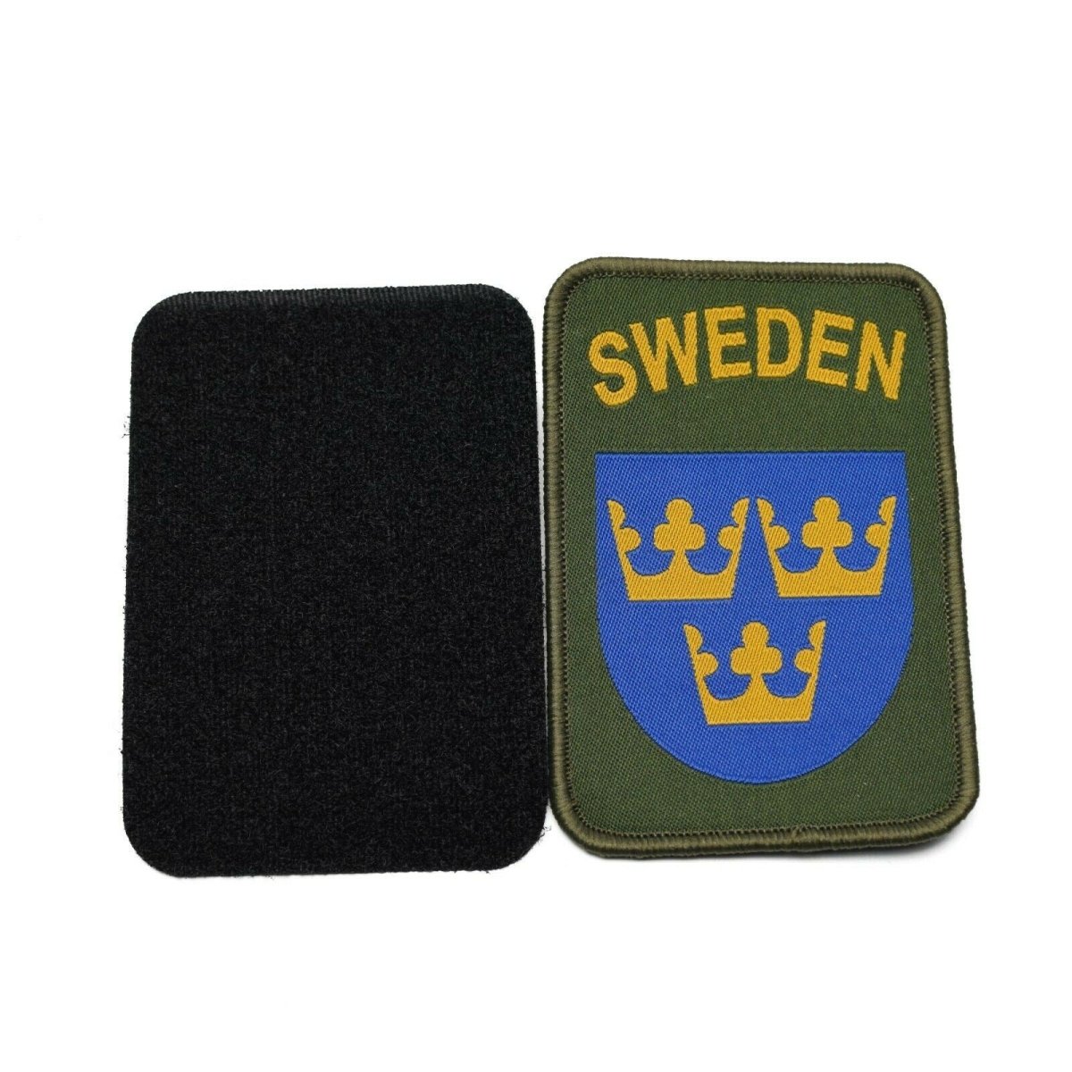Sweden military patch Genuine Army Clothing Loop and Hood Sweden ...
