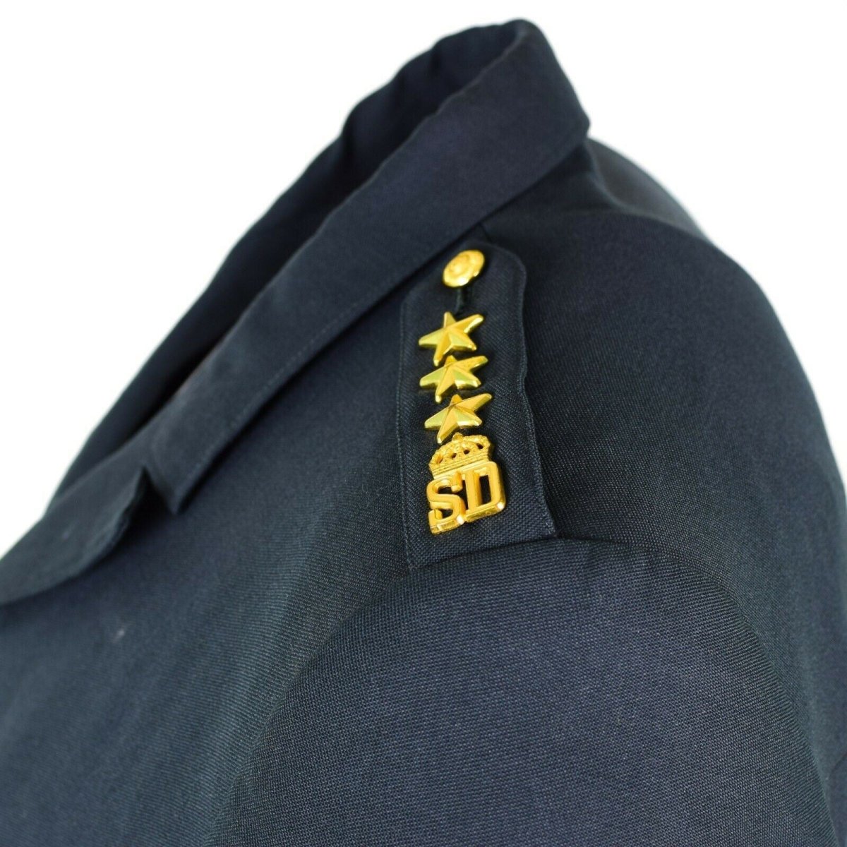 Military parade jacket genuine Swedish army infantry blue parade ...