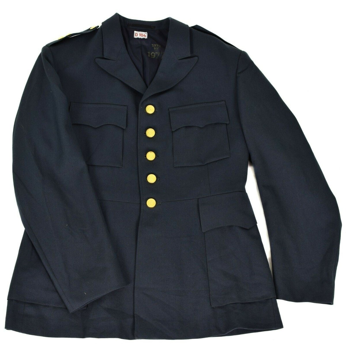 Military parade jacket genuine Swedish army infantry blue parade ...