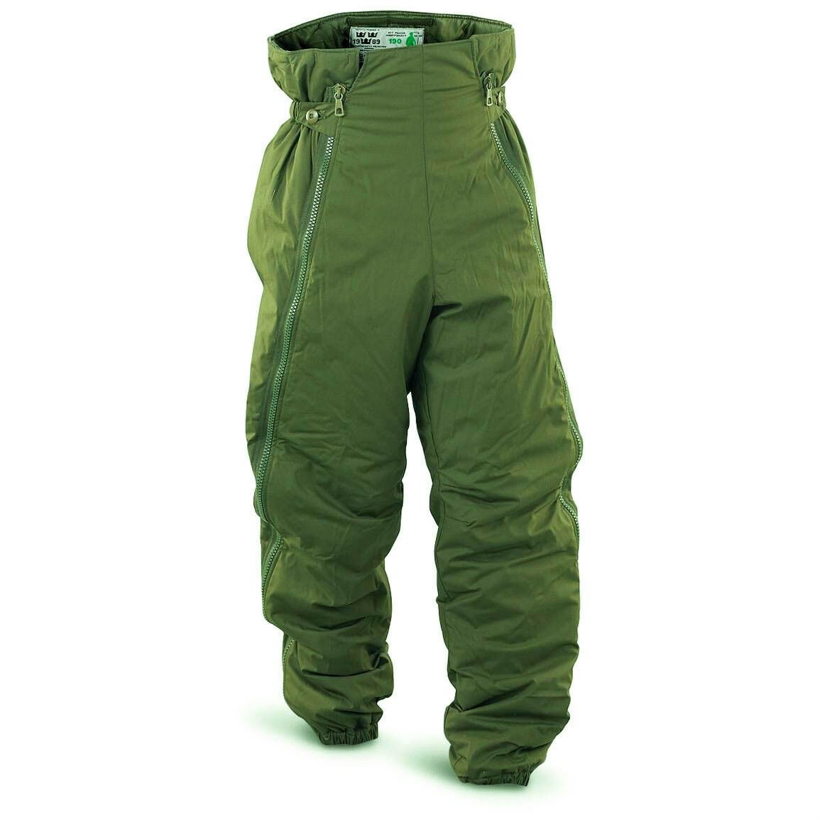 Swedish M90 Cold Weather Thermal Trousers Insulated Pants - GoMilitar