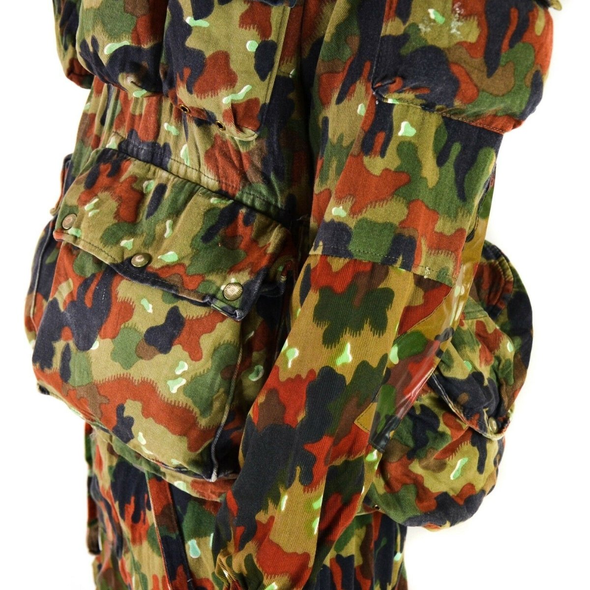 Alpenflage vintage jacket genuine Swiss army jacket M70 Camo sniper ...