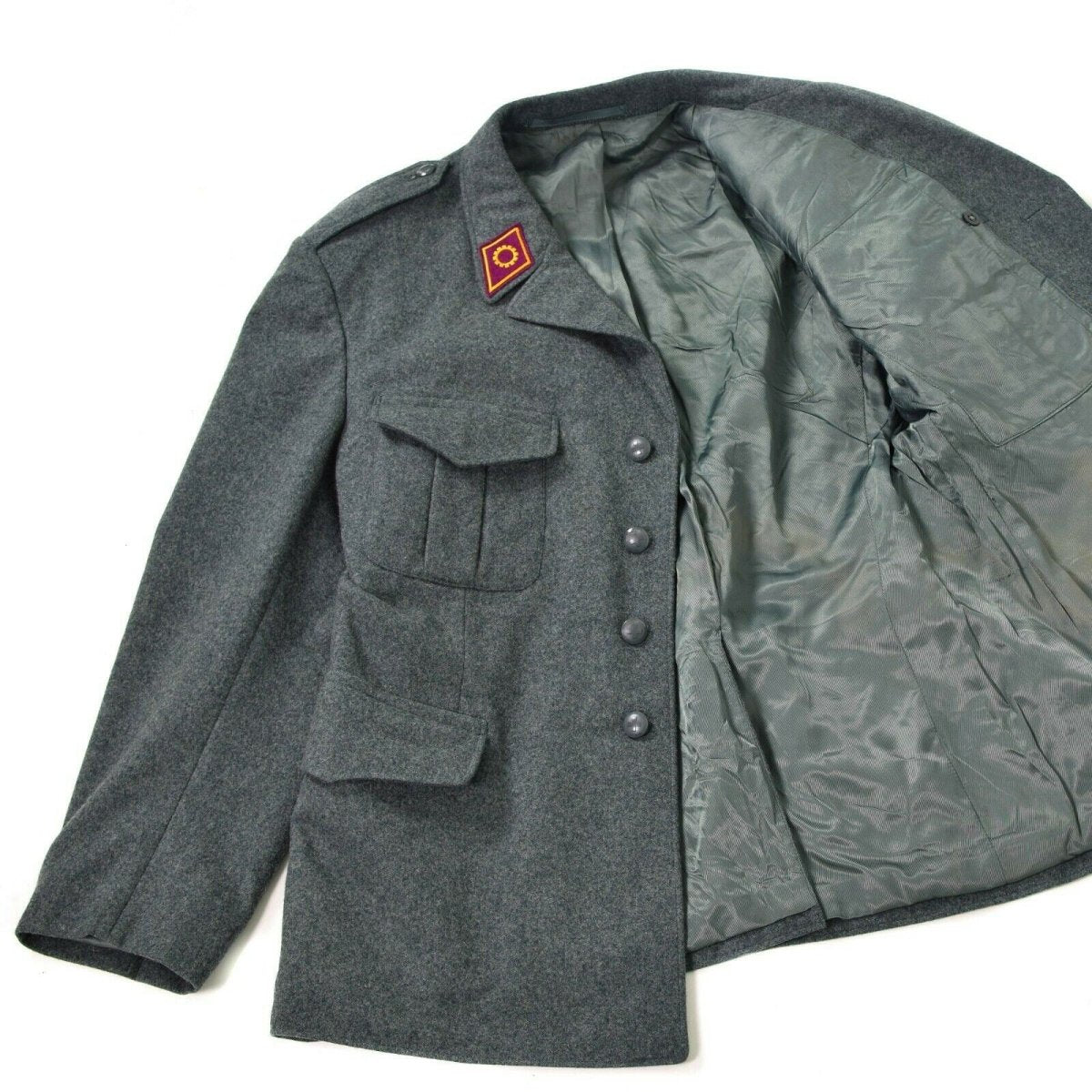 Military Surplus Wool Jacket Genuine Swiss army wool jacket - GoMilitar