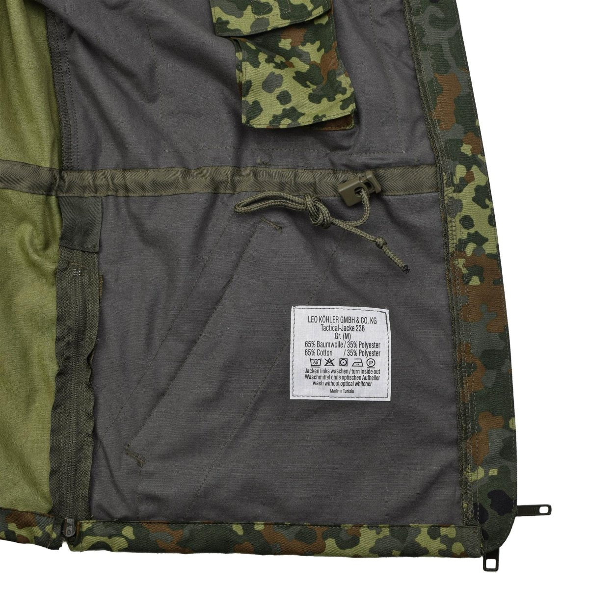 Flecktarn field jacket Leo Kohler army tactical flectarn camo jacket ...