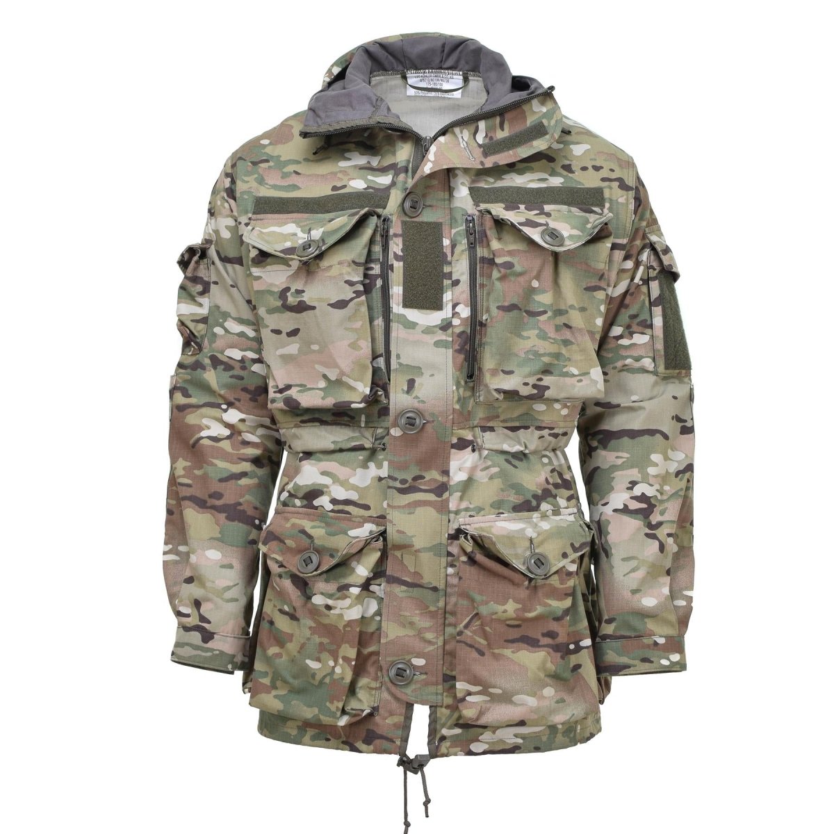 Military jacket parka Leo Kohler tactical smock ripstop multicam ...