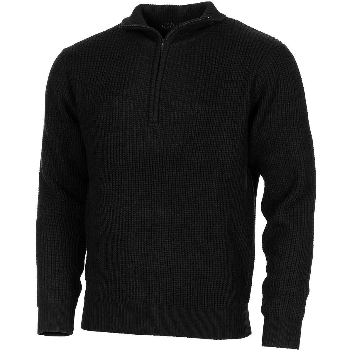 Alpine design pullover MFH brand military style troyer rib knit sweater ...