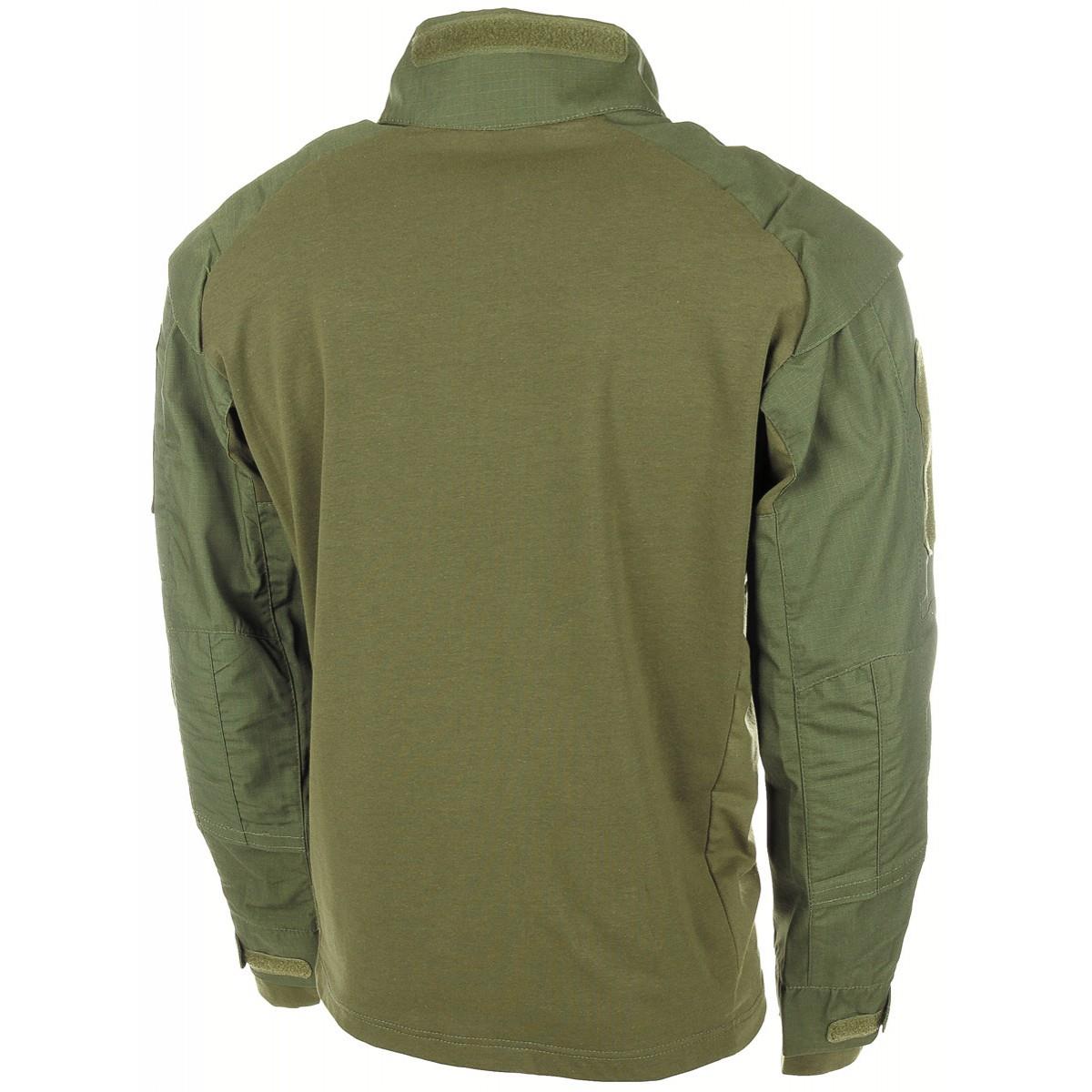 Olive combat shirts MFH Brand U.S. Military style long sleeves BDU ...