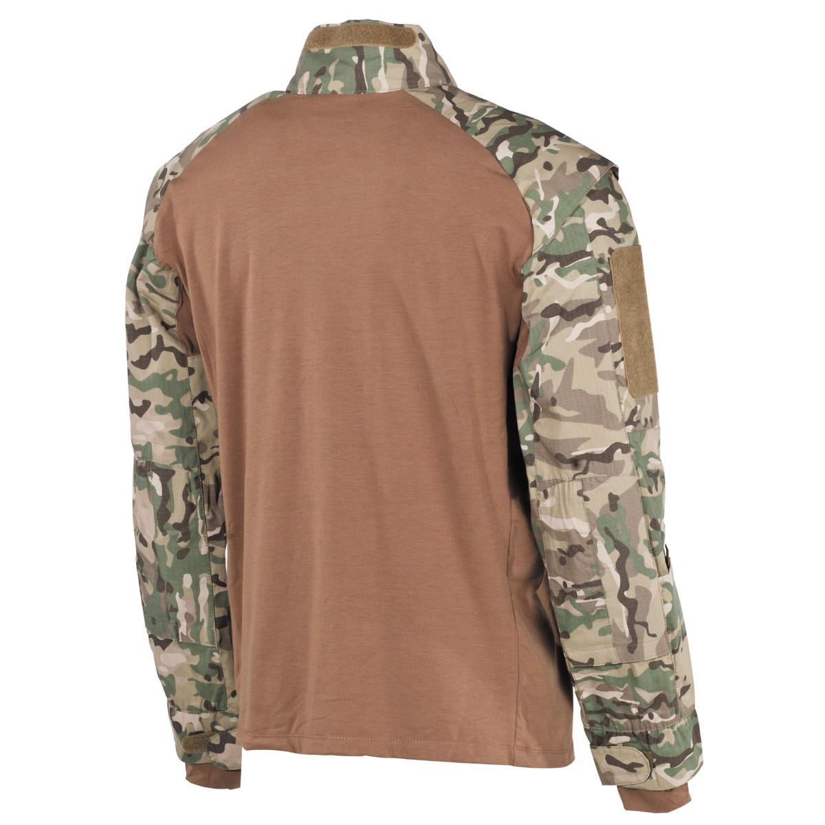 Multicam combat shirt MFH Brand U.S. Military style shirts multi ...