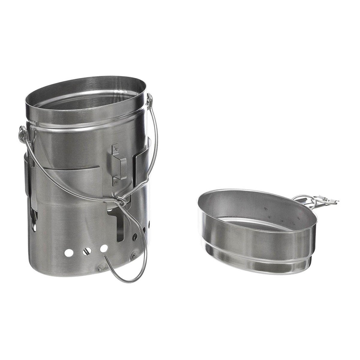 Swedish m40 mess kit MFH Swedish army Trangia Repro M40 stainless steel ...
