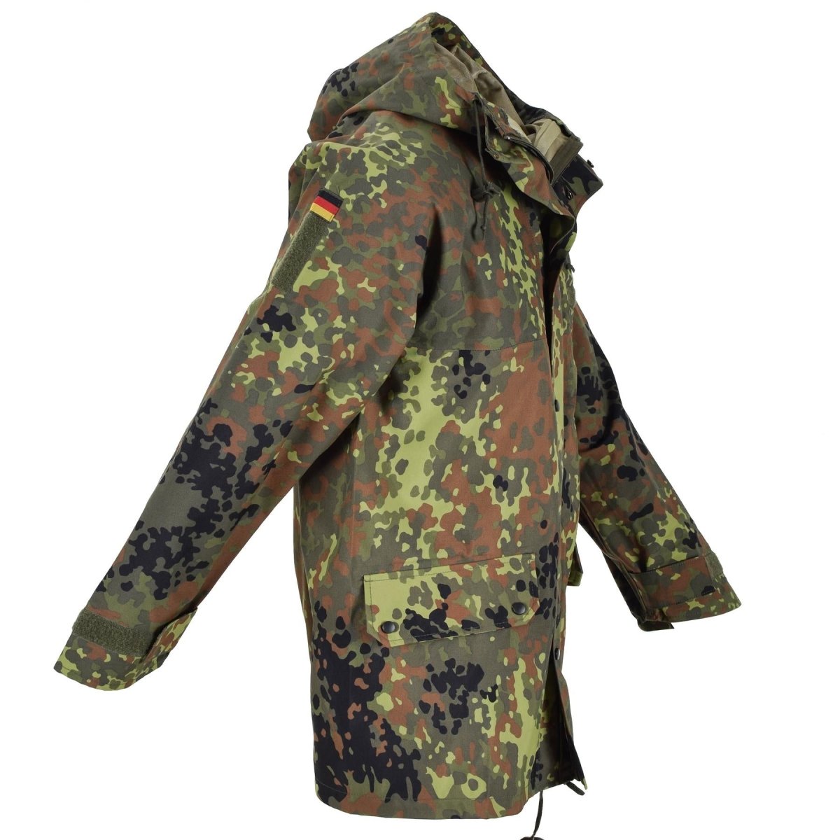 Flecktarn waterproof jacket Mil-Tec brand German army field Jacket ...