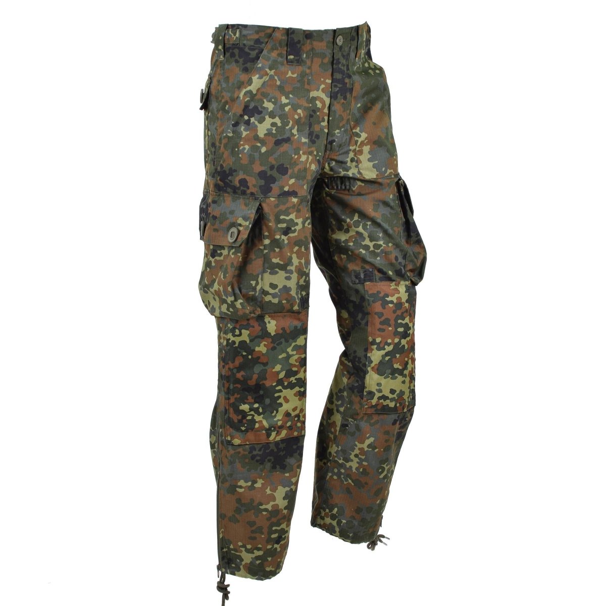 Bdu camo pants Mil-Tec Brand Military style flecktarn commando pants ...