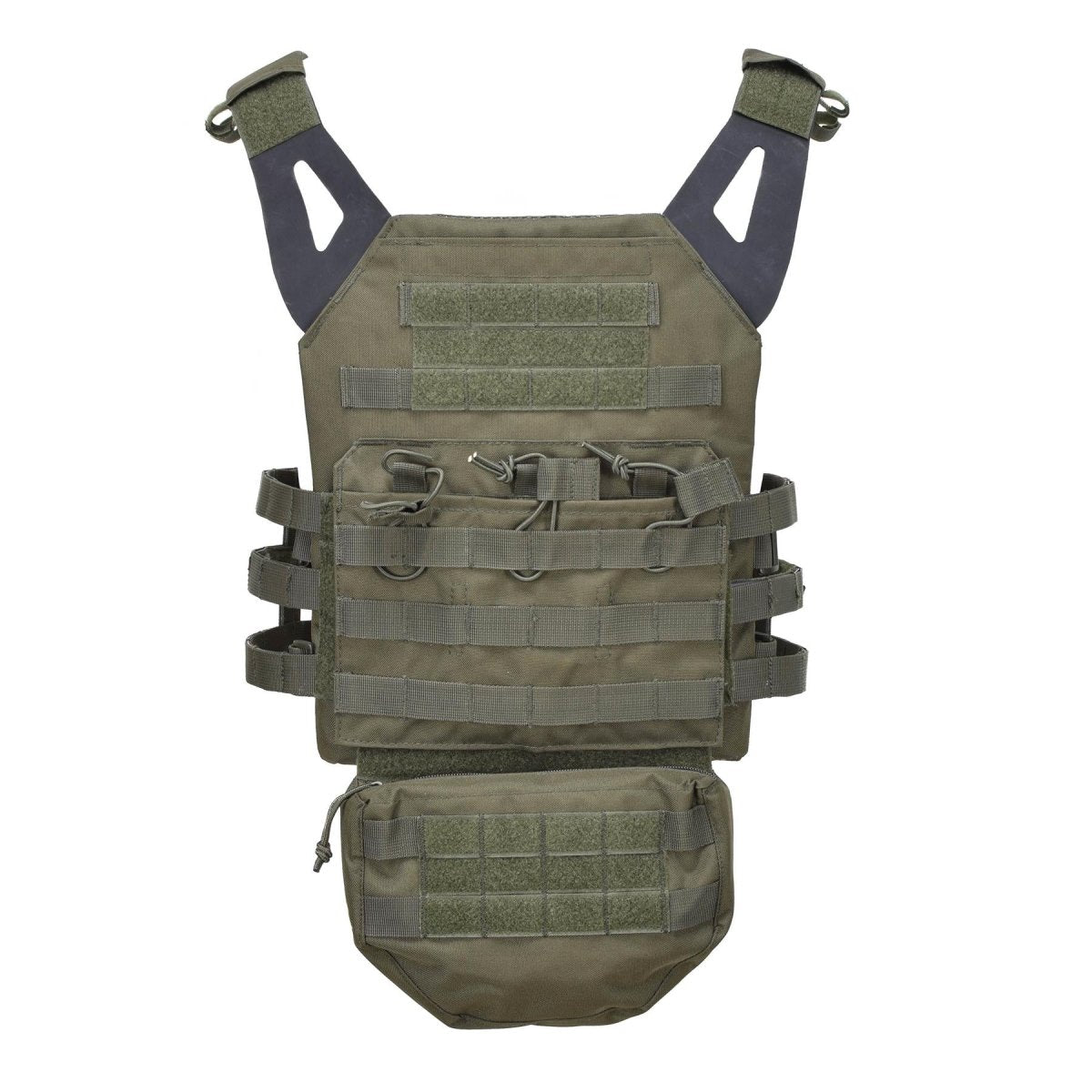 Tactical plate carrier olive MIL-TEC GEN II vest combat modular plate ...