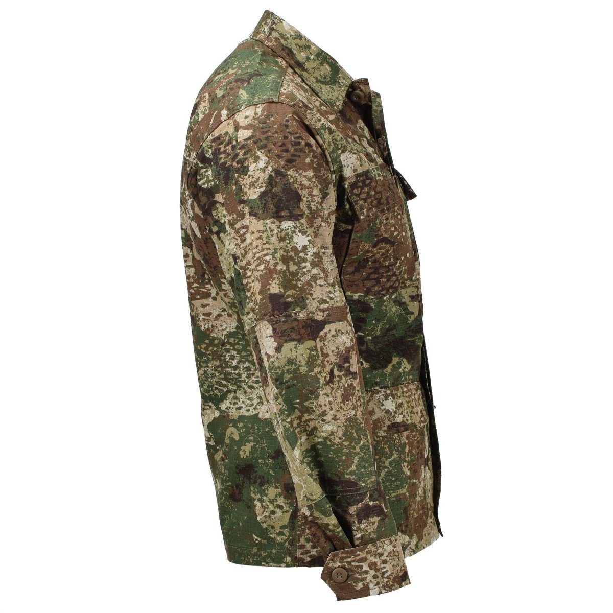 US BDU jacket MIL-TEC military field tactical jacket R/S camouflage ...