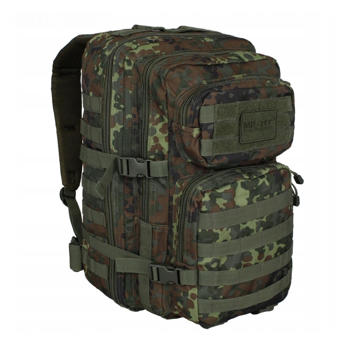 Flecktarn Backpack MIL-TEC U.S. Assault trekking rucksack large 36L ...