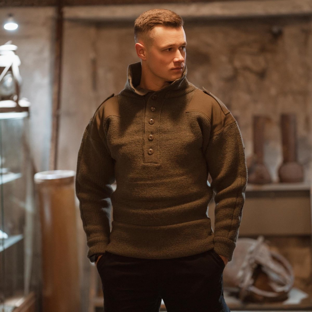 Alpine sweater original Austrian Army Alpine Pullover Knit sweater ...