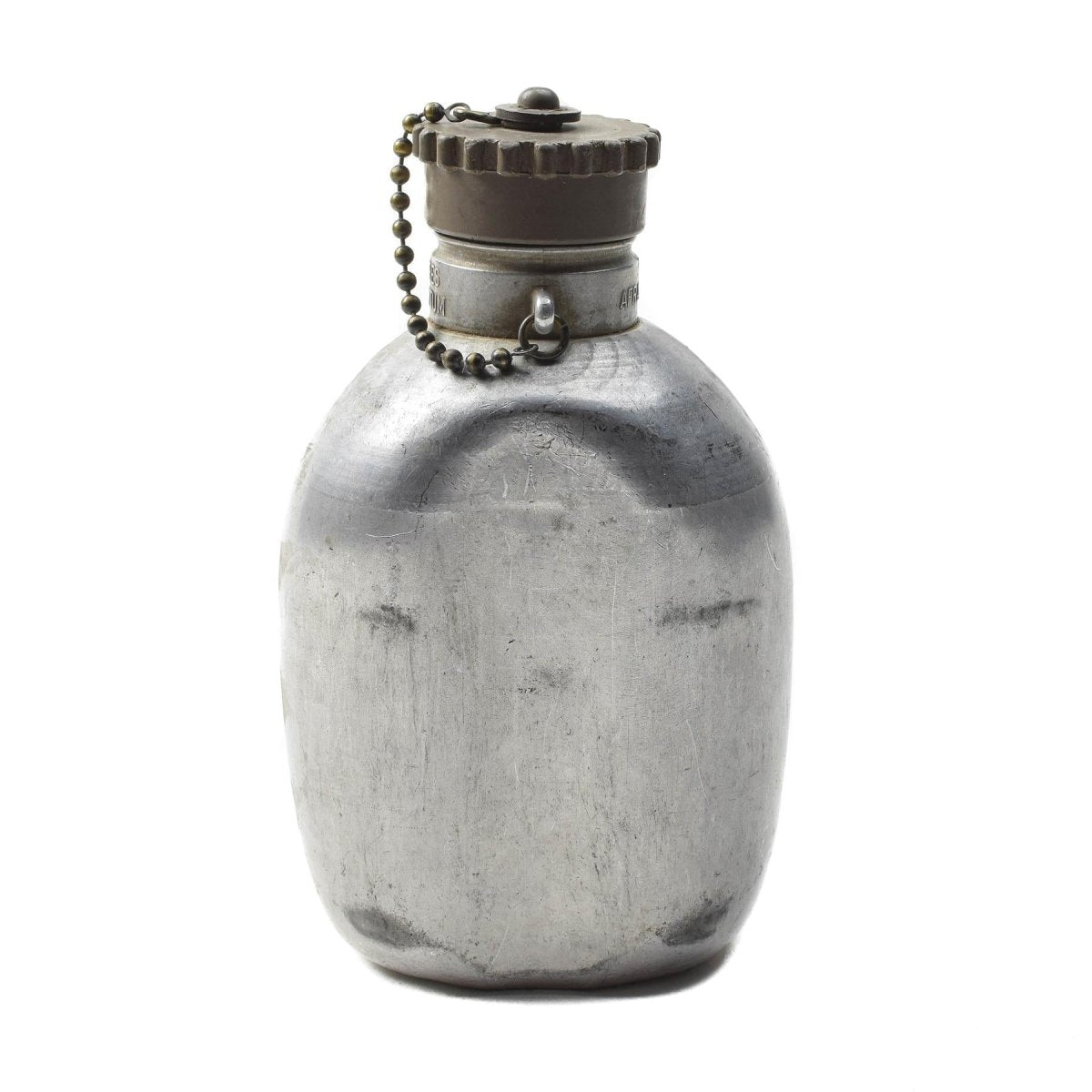 Aluminium water flask Original Austrian army canteen aluminum - GoMilitar