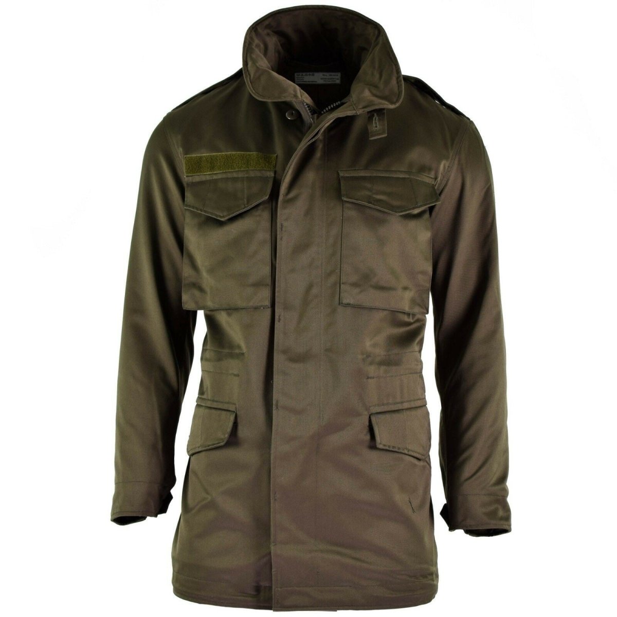 Austrian M65 jacket Original army combat OD military olive drab Parka ...