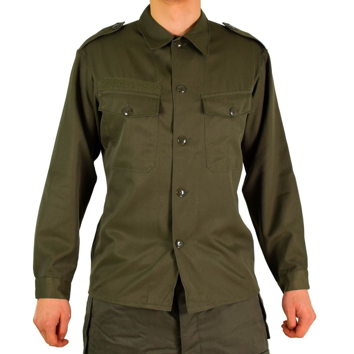 Military button down shirt Original Austrian BH army combat shirt ...