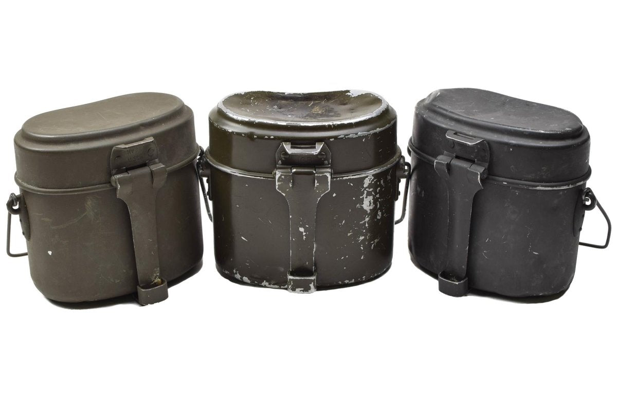 Austrian mess kit Original Austrian Military mess kit aluminum olive ...