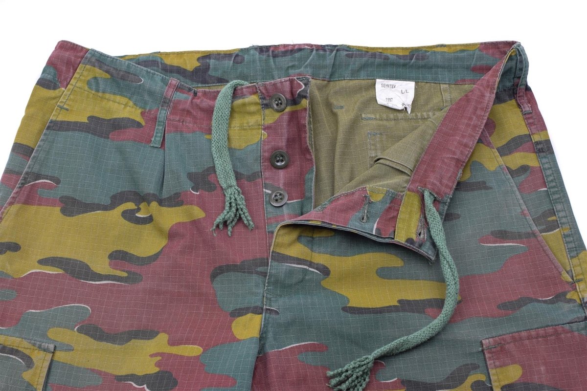 Jigsaw camo pants original Belgian Army Field Combat Trousers Rip Stop Pants Military Surplus ...