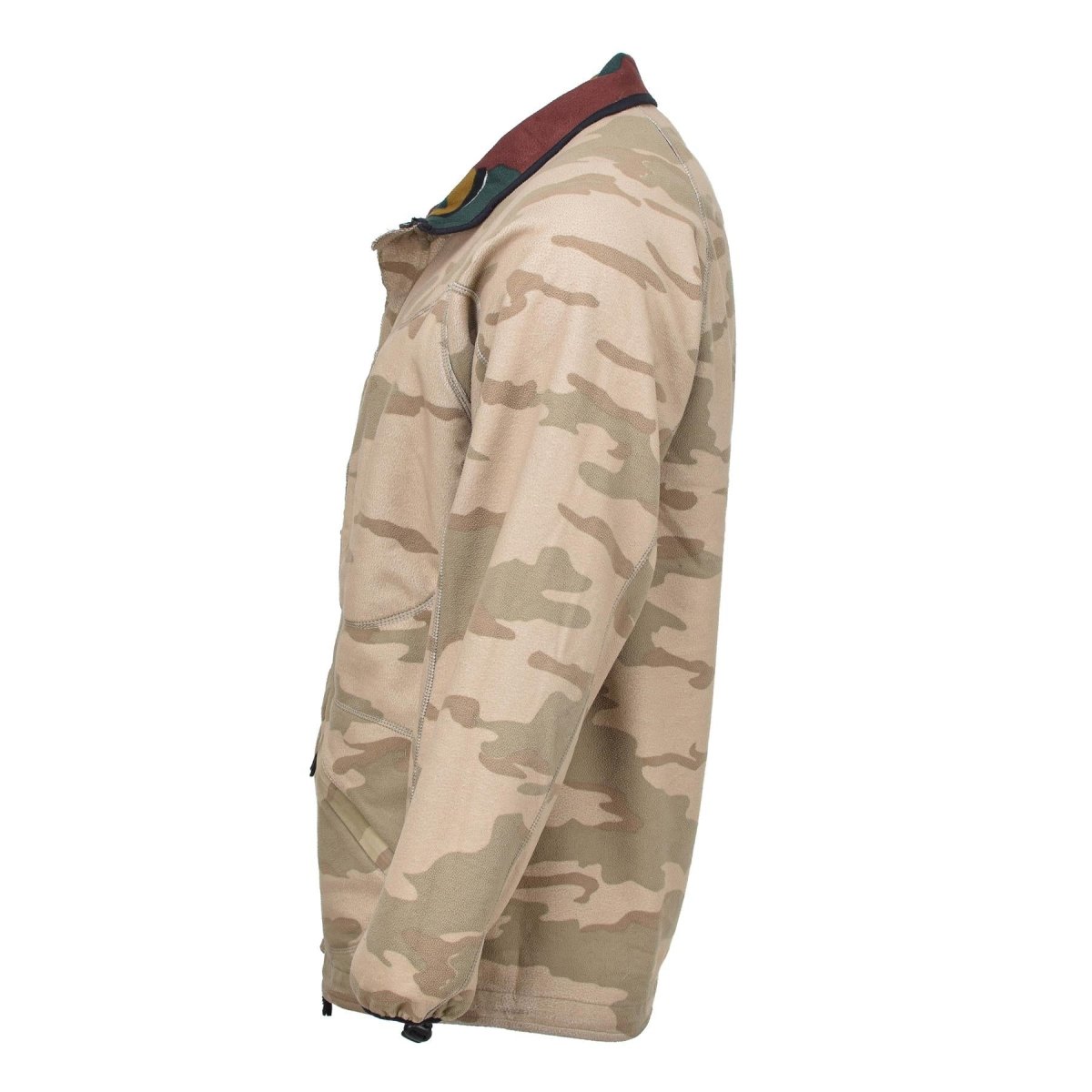 Fleece jacket army Original Belgian reversible windstopper BDU jigsaw ...