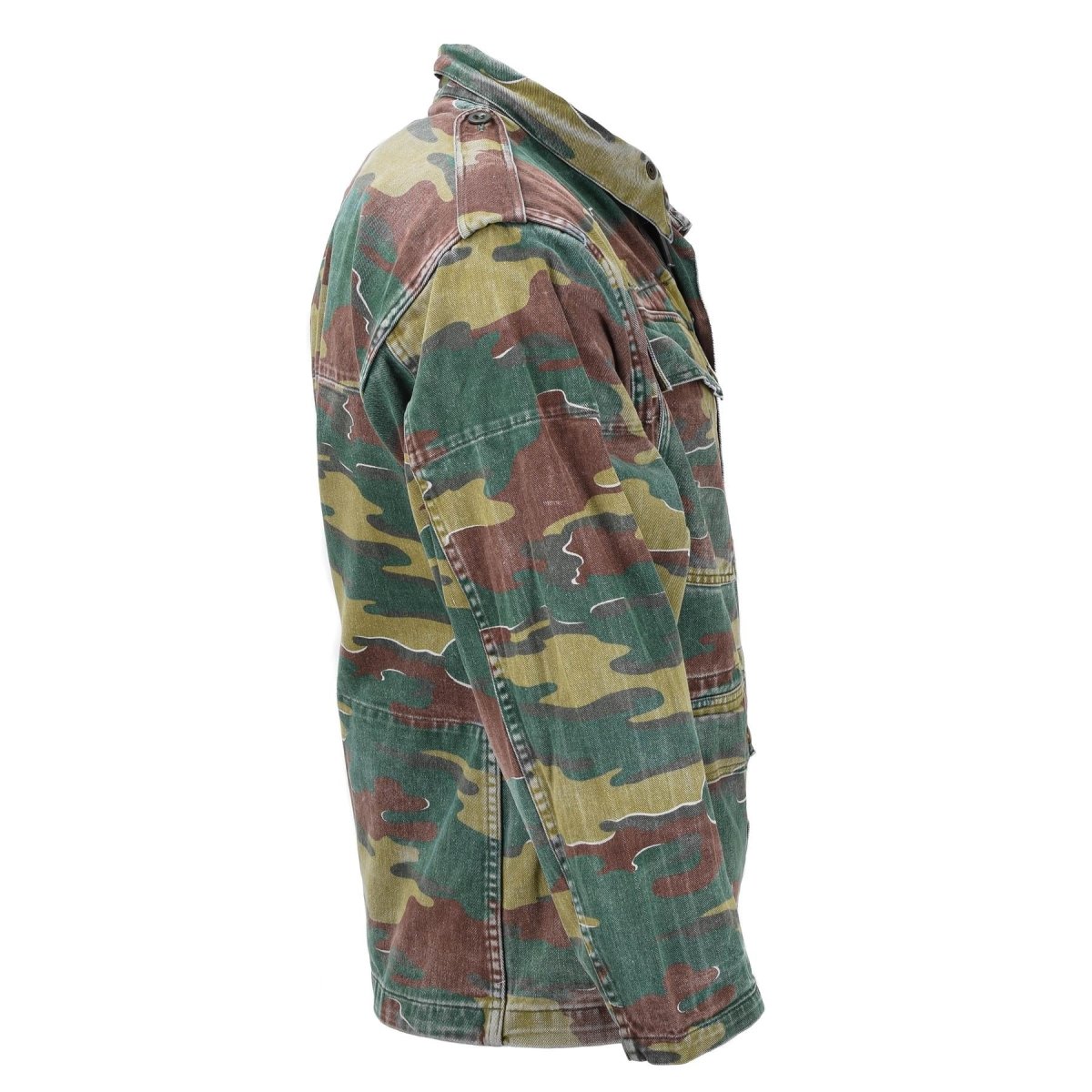 M56 field jacket Original Belgium Military jigsaw camouflage combat ...