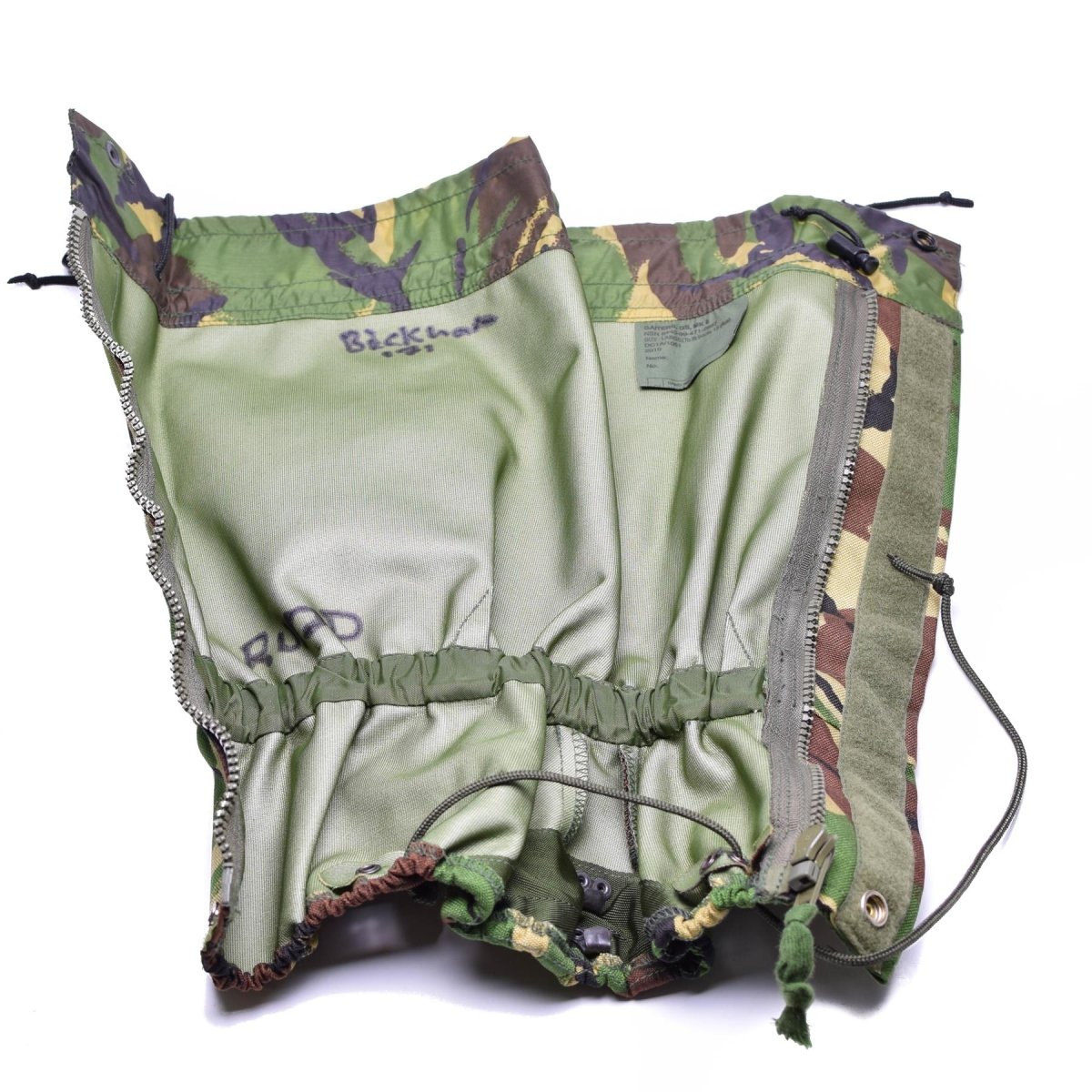 Military boot gaiters Original British army DPM camouflage gaiters ...